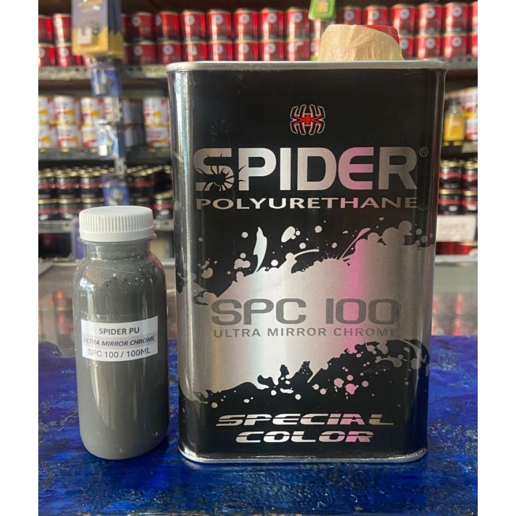 Jual Spider SPC 100 Ultra Mirror Chrome 100ml | Shopee Indonesia