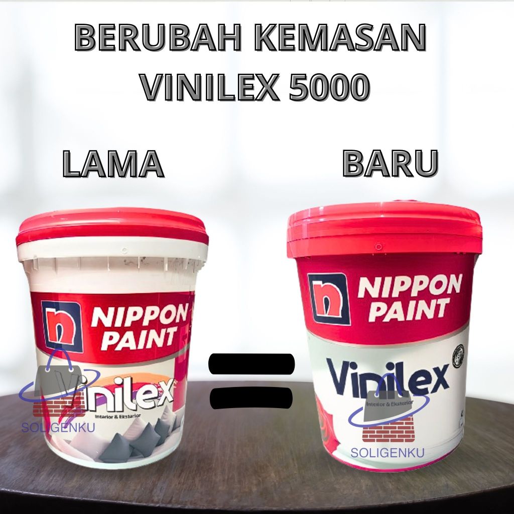 Jual Nippon Vinilex Kembang 300 White | Cat Tembok Vinilex 25 Kg Pail ...