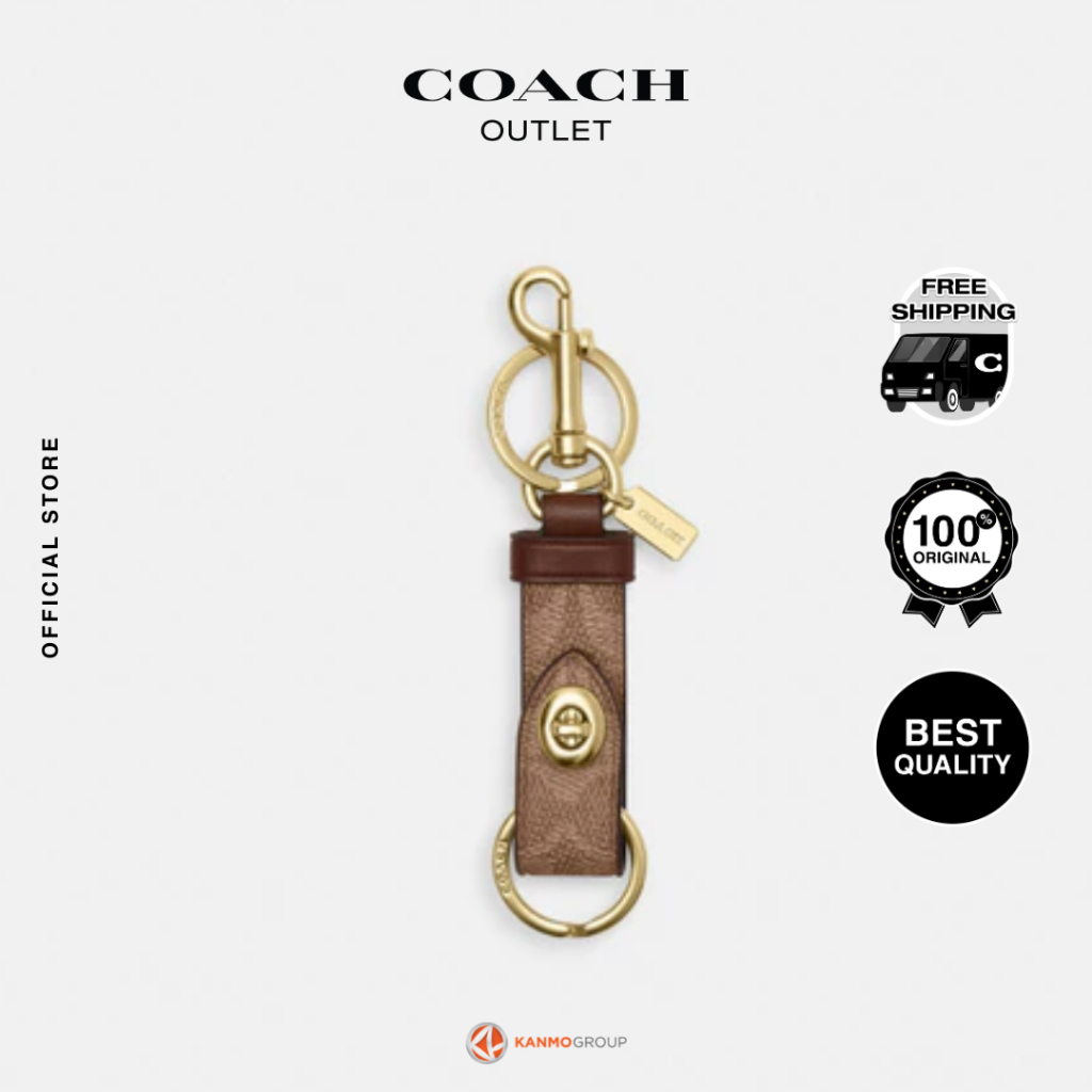 Jual Coach Trigger Snap Bag Charm - Gantungan Tas | Shopee Indonesia
