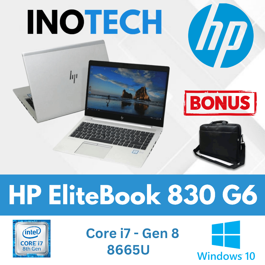 Jual Laptop HP EliteBook 830 G6 Core i7 Gen 8 | RAM 8GB / 16GB | Layar ...