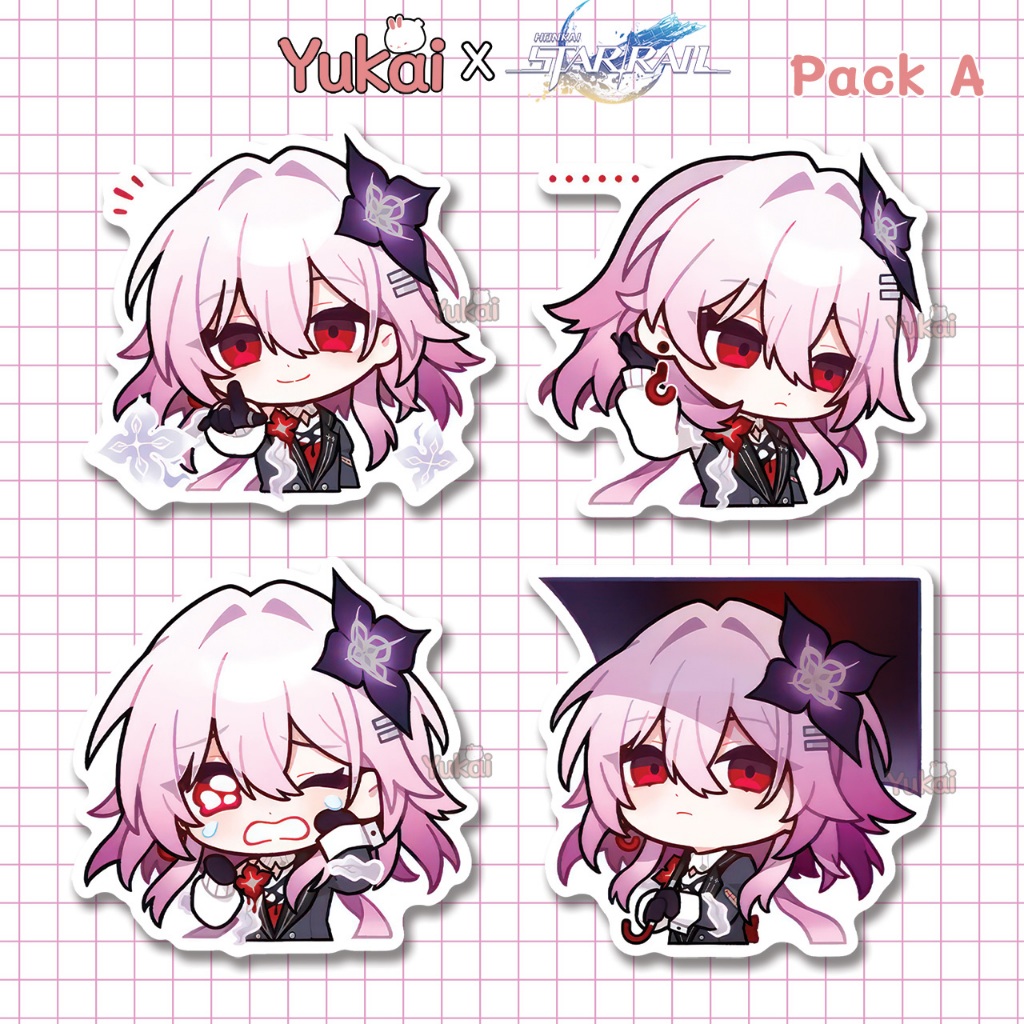 Jual Stiker March 7th Evernight Honkai Star Rail (HSR) Premium ...