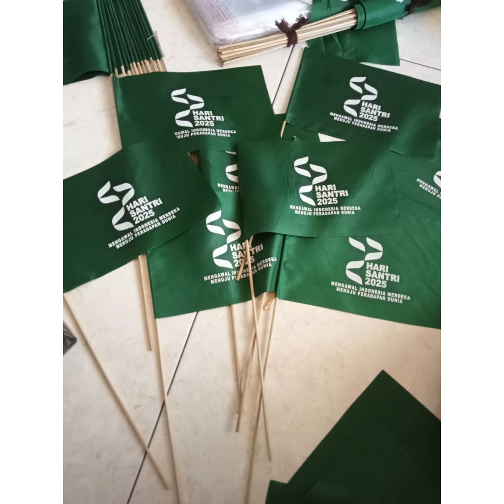 Jual Bendera Tangan Hari Santri Nasional 2025 | Shopee Indonesia