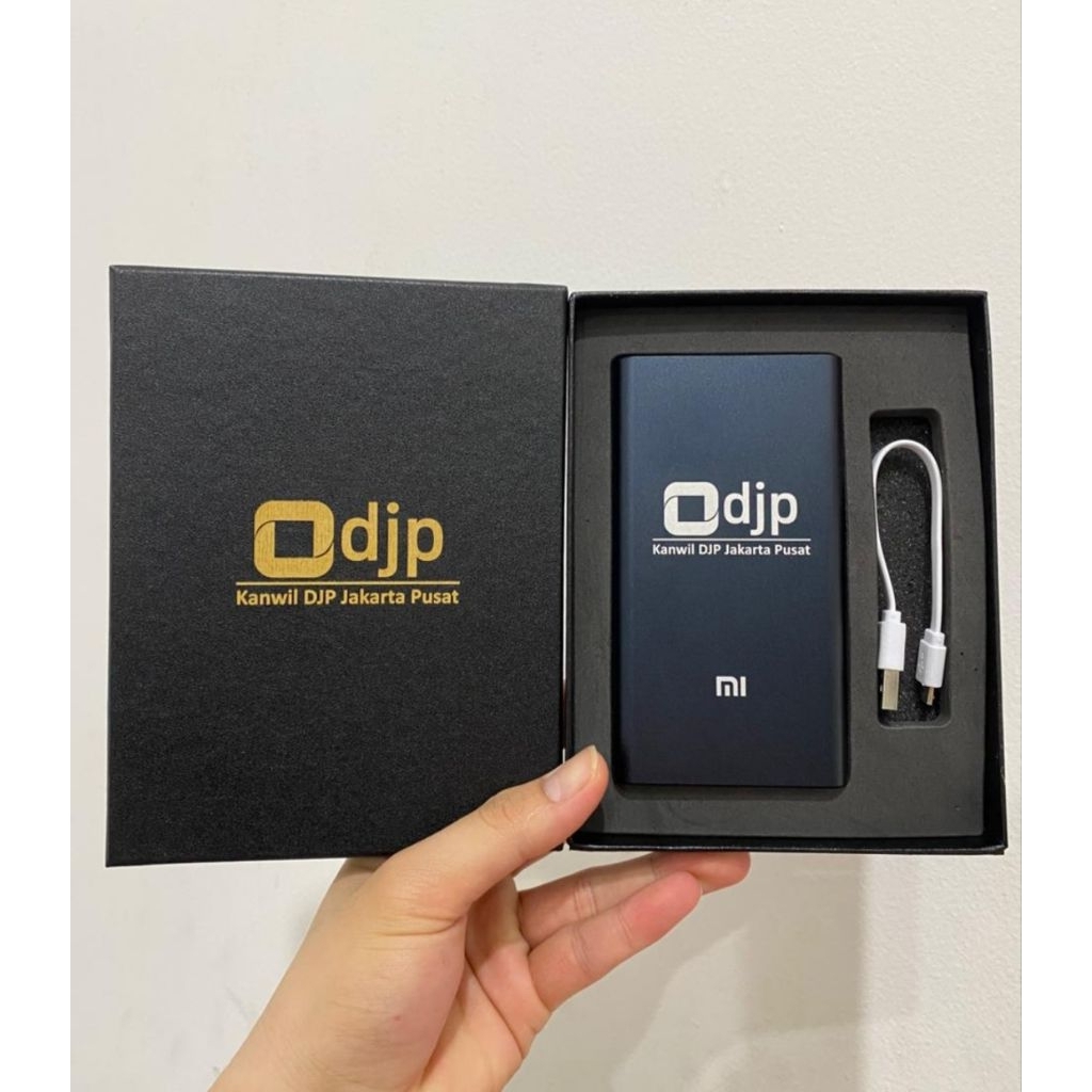 Jual Gift Set Power Bank MI Xiaomi/ Free Custom Logo/Tulisan | Shopee ...