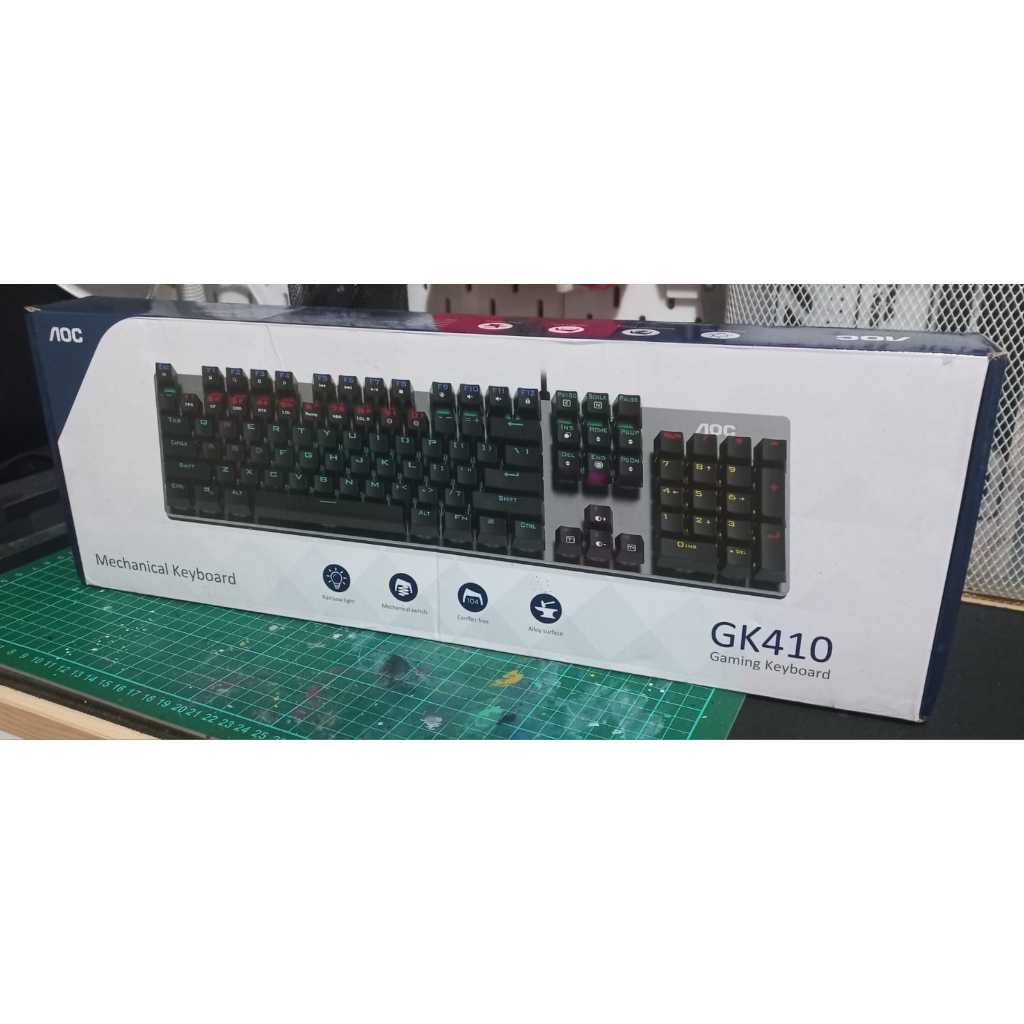 Jual AOC GK410 RGB - MECHANICAL GAMING KEYBOARD - WITH FIREFLY RGB ...