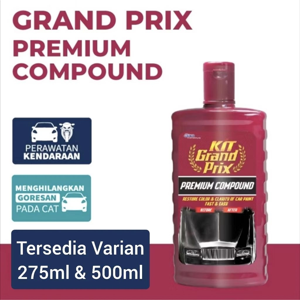 Jual KIT GRAND PRIX PREMIUM COMPOUND SERIES KOMPON MENGHILANGKAN CACAT ...