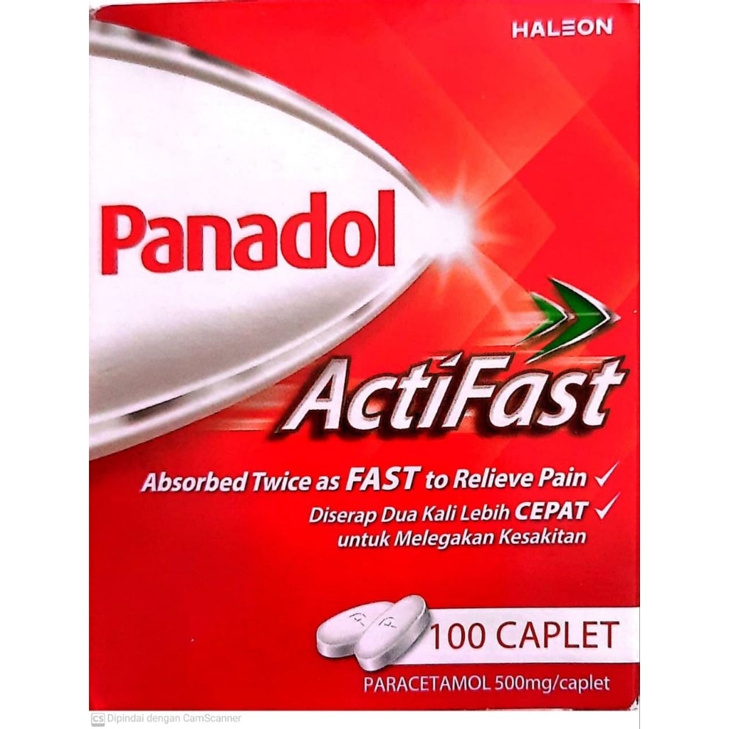 Jual Panadol Actifast Tablets Dijual per strip isi 10 tablet From ...