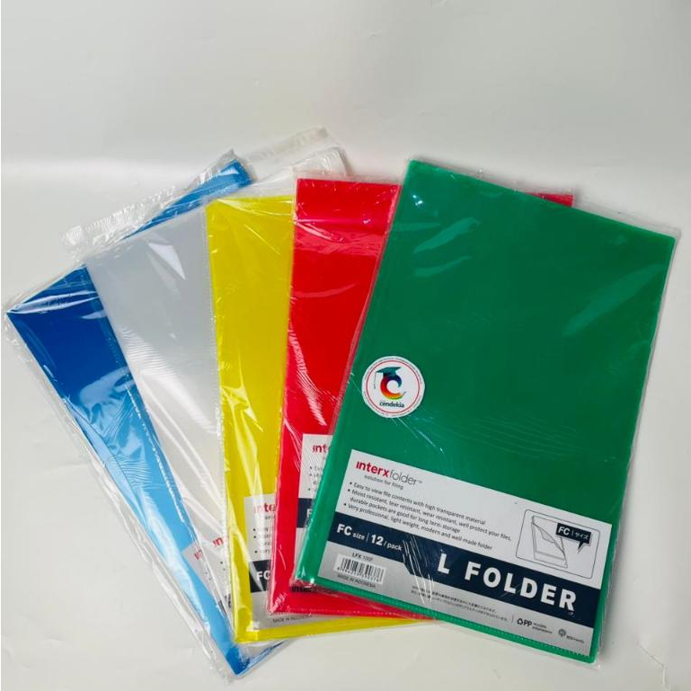 Jual Map L INTERXfolder L Folder FOLIO - 12pcs | Shopee Indonesia