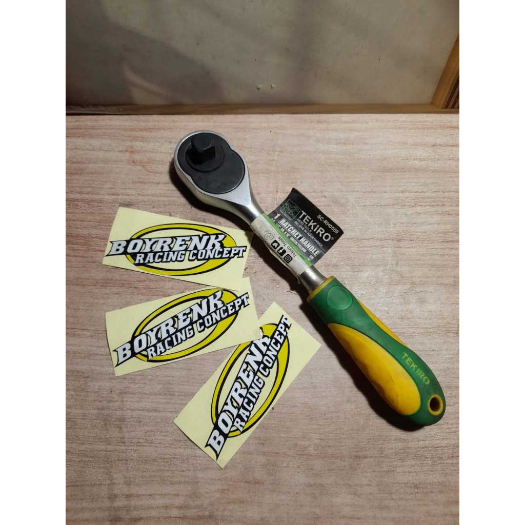 Jual Tekiro stang sok sock shock socket ratchet krek 1/2 reversible ...