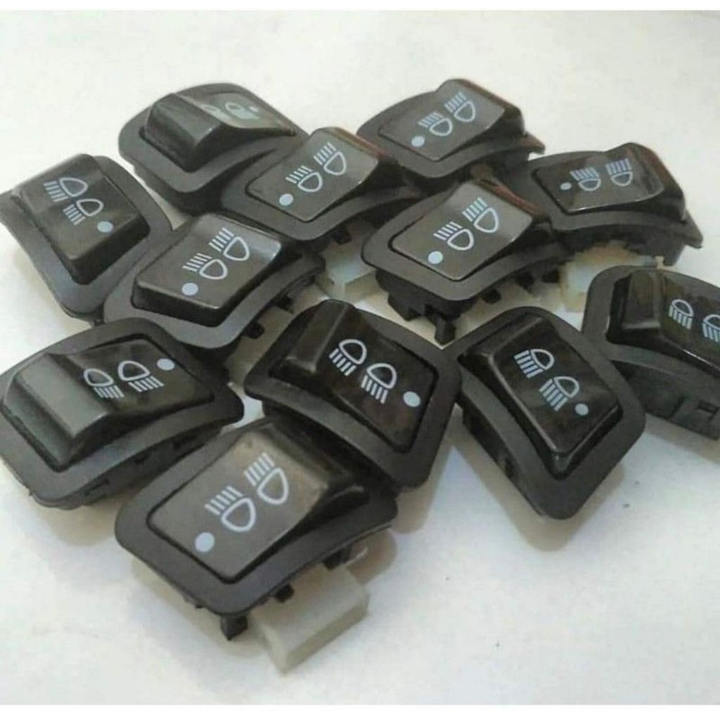 Jual SAKLAR DIM 3 MODE SAKLAR 3 TITIK ON OFF TEMBAK UNIVERSAL HONDA ...