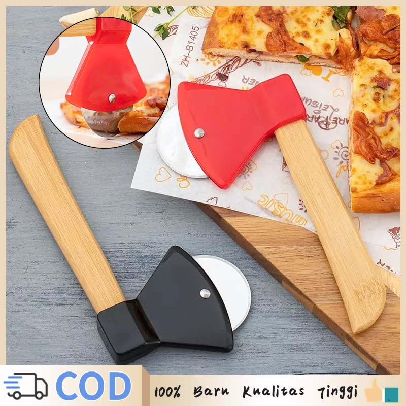 Jual Alat Potong Pizza Pisau Pizza Wheel Pemotong Pizza Roda Cutter ...