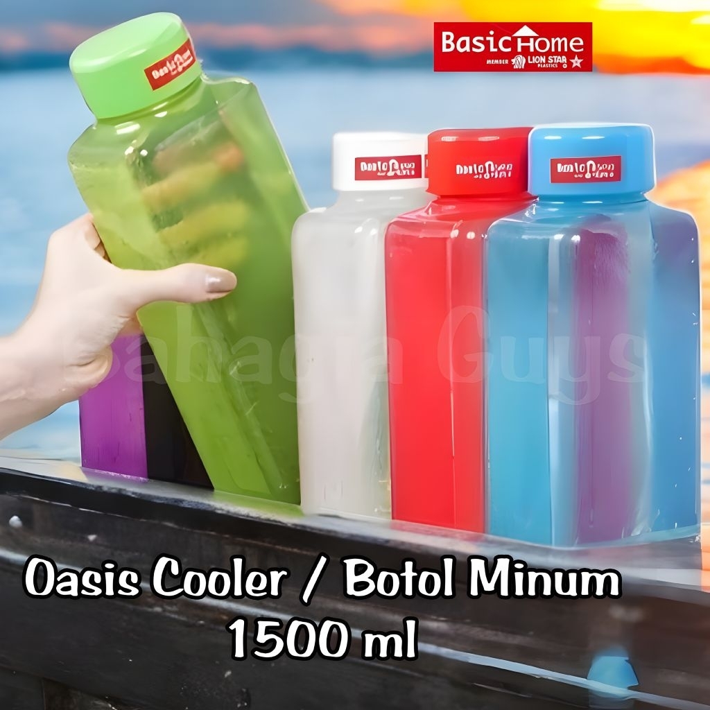 Jual Oasis Cooler Botol Minum 1500 Ml Basic Home Lion Star | Shopee ...