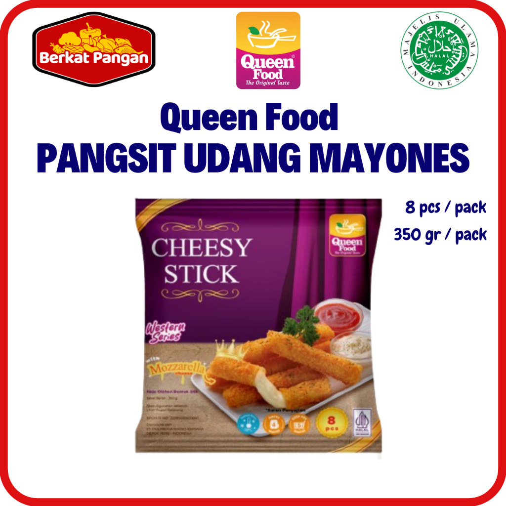 Jual Queen Food Cheesy Stick Bento | Nugget Keju Mozzarella | Cheese ...