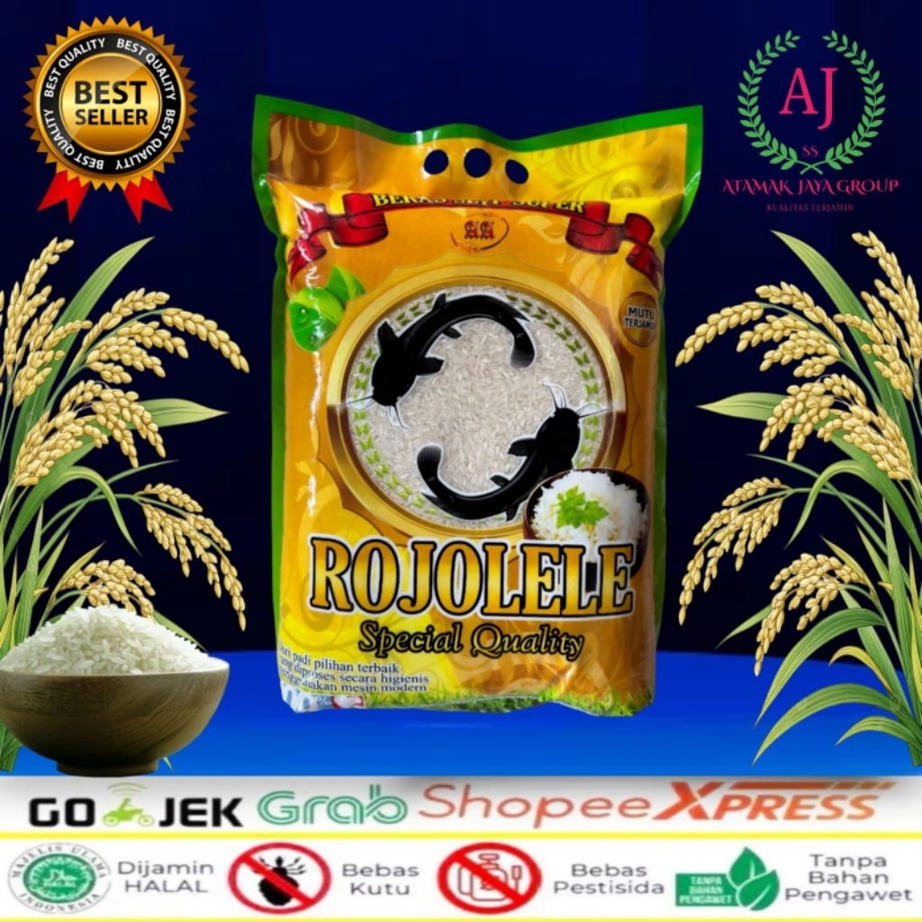 Jual Beras Rojolele Super Quality Solo Kuning 5 Kg 10 Kg | Shopee Indonesia