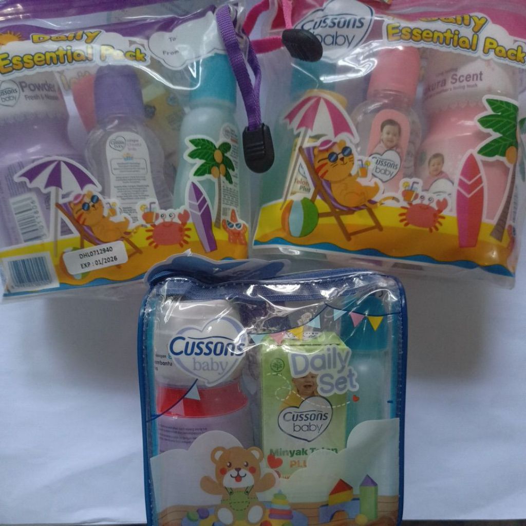 Jual Cussons Baby Daily Essential Pack | Shopee Indonesia