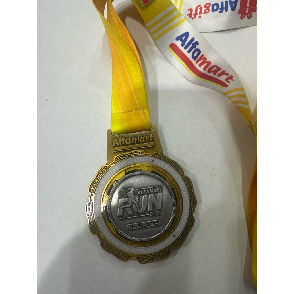 Jual medali Alfamart Run 2025 | Shopee Indonesia