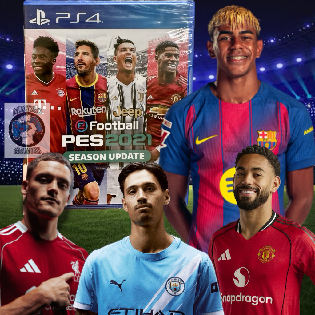 Jual PS4 Pes 2021 Kaset Efootball Pro Evolution Soccer Sepak Bola Bisa ...