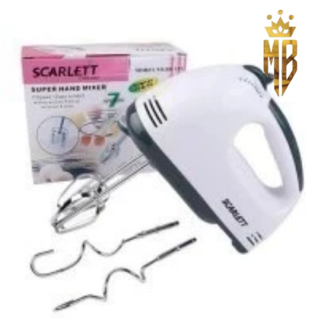 Jual [ BESAR ] MIXER LISTRIK SCARLET SUPER HAND MIXER PENGOCOK TELUR ...