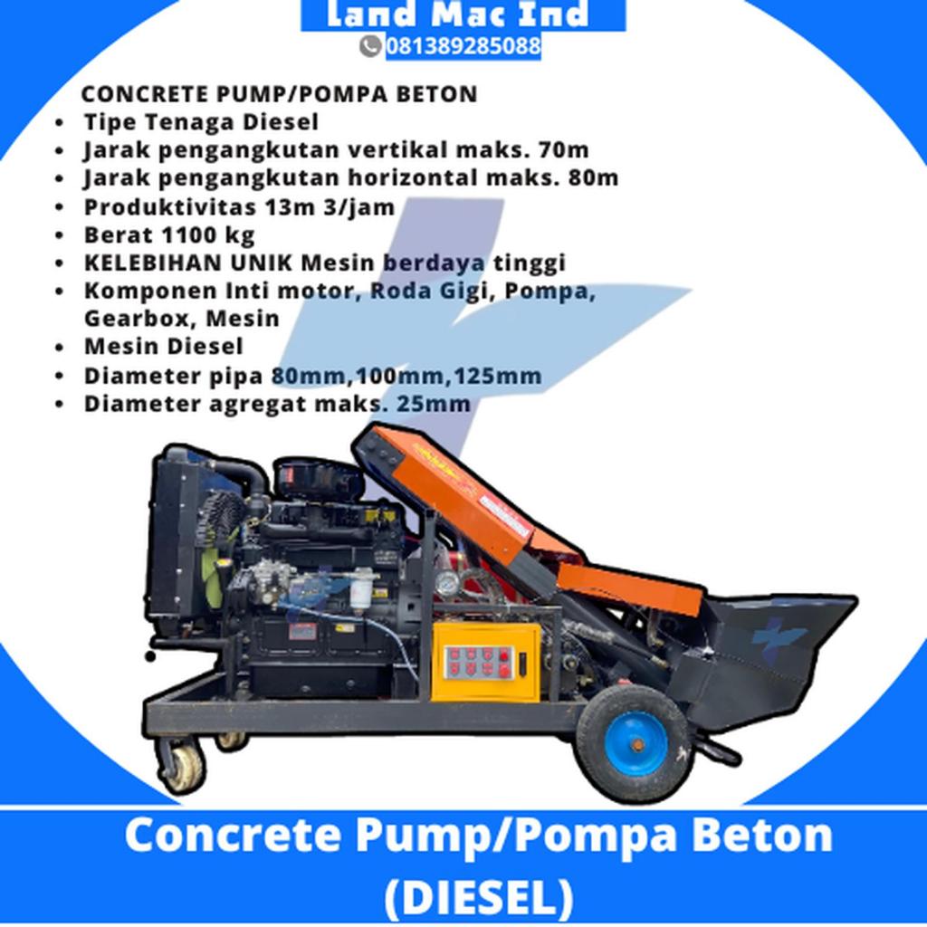 Jual Concrete Pump/Pompa Beton | Shopee Indonesia