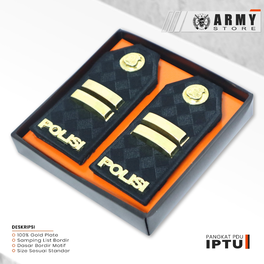 Jual PANGKAT PDU IPTU POLISI / PANGKAT POLRI | Shopee Indonesia