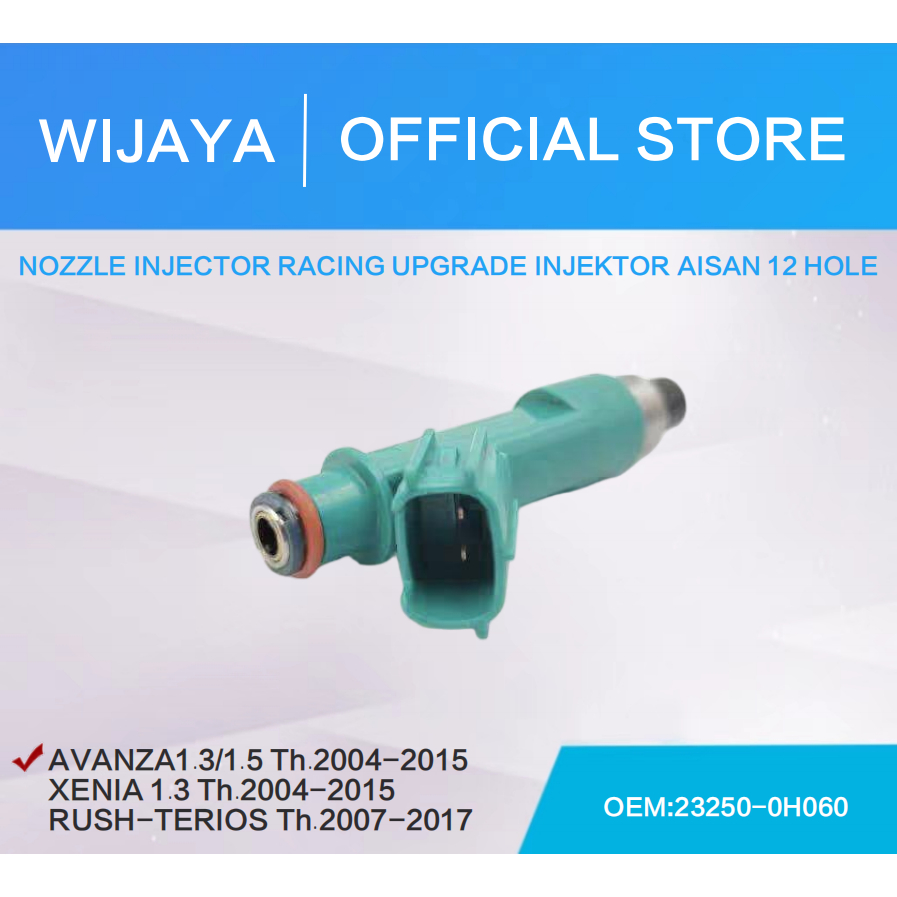 Jual Nozzle Injector Racing Upgrade Injektor Aisan 12 Hole Avanza ...