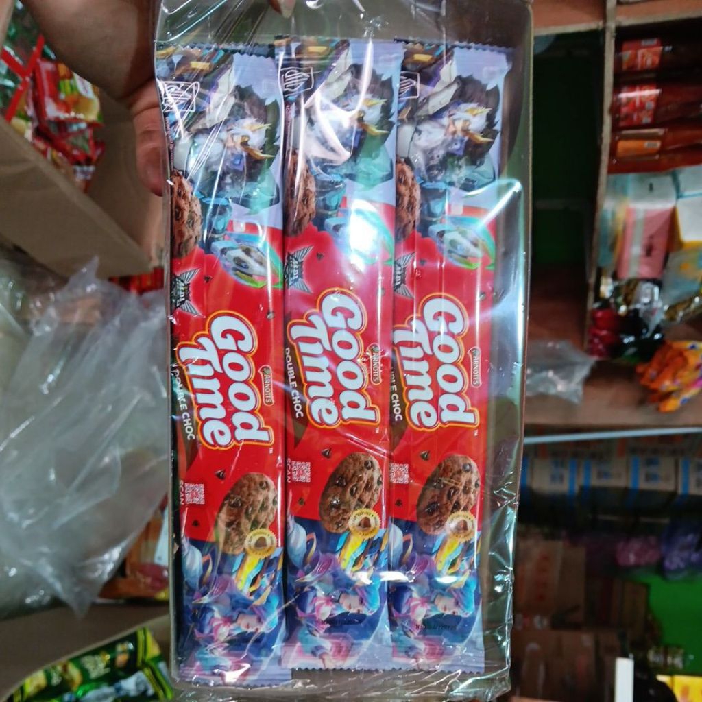 Jual GOOD TIME DOUBLE CHOCO ISI 12SCHT /BOX (grosir) | Shopee Indonesia