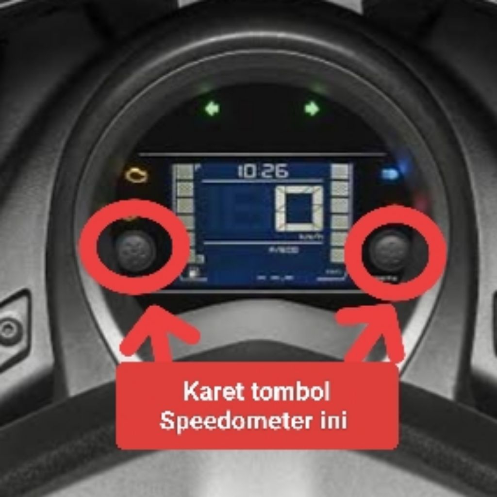Jual Karet tombol Speedometer NMAX old, Harga per biji. | Shopee Indonesia