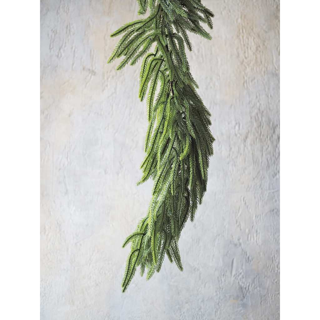 Jual Daun Artificial Natal Garlan Cemara Norfolk Pine 1 Meter (D25027 ...