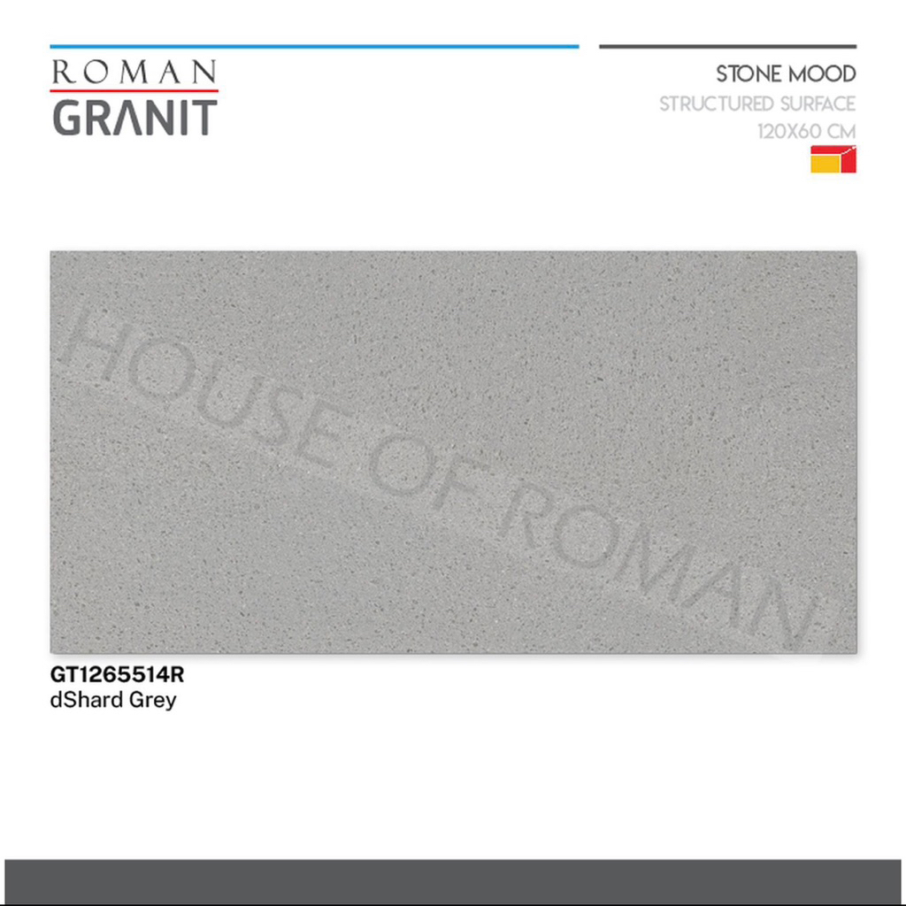 Jual Roman Granit 60x120 dShard Grey GT1265514R/Granit 120x60 Garasi ...