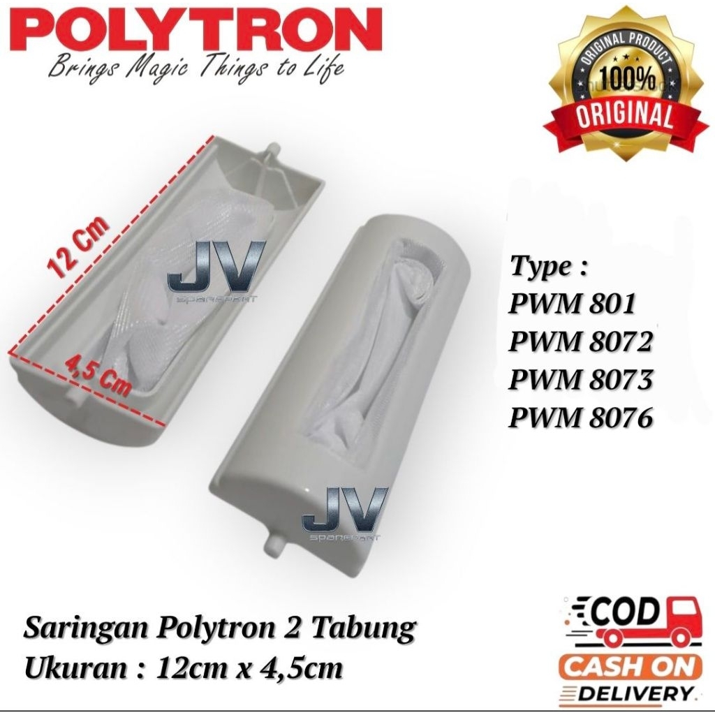 Jual SARINGAN FILTER KOTORAN POLYTRON 8 Kg PWM 801 8072 8073 8076 ...