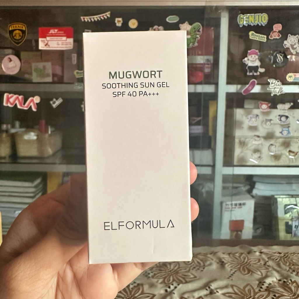 Jual ELFORMULA Mugwort Soothing Sun Gel SPF 40 PA+++ - Sunscreen Gel ...
