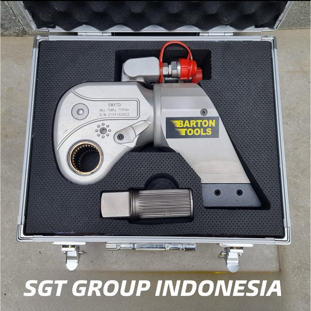 Jual M27-M56 Hydraulic Torque Wrench 1.5" Drive 7789Nm 5MXTD BARTON ...
