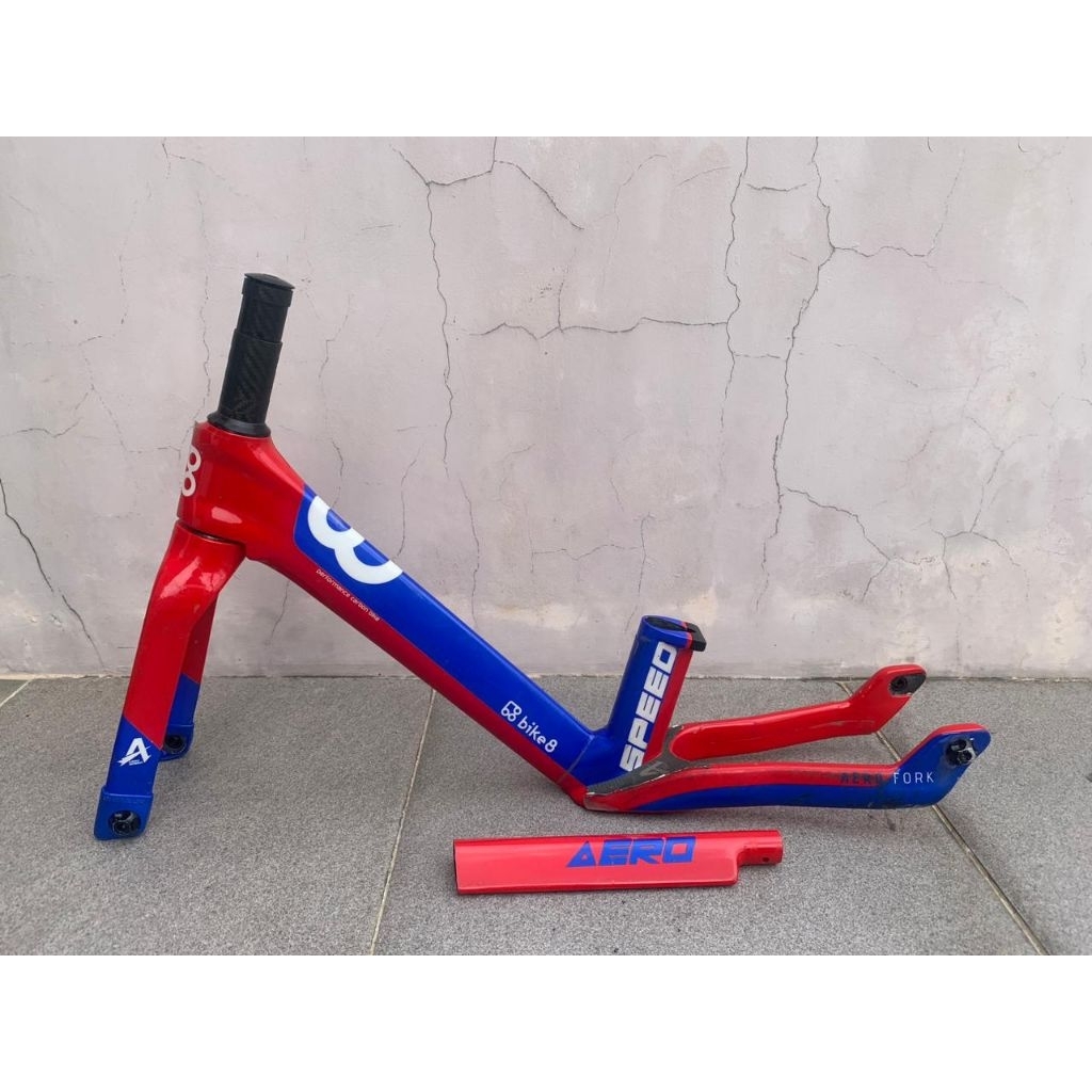 Jual Frame Bike8 Aerospeed Carbon T800 Sepeda Pushbike Anak Preloved ...
