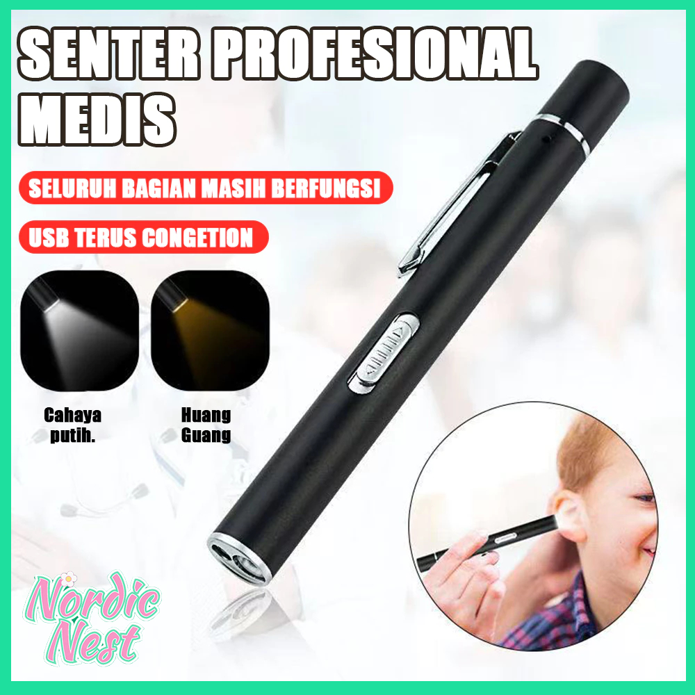 Jual HOHODALINK Senter Dokter Medical LED Pen Senter Medis Mata ...