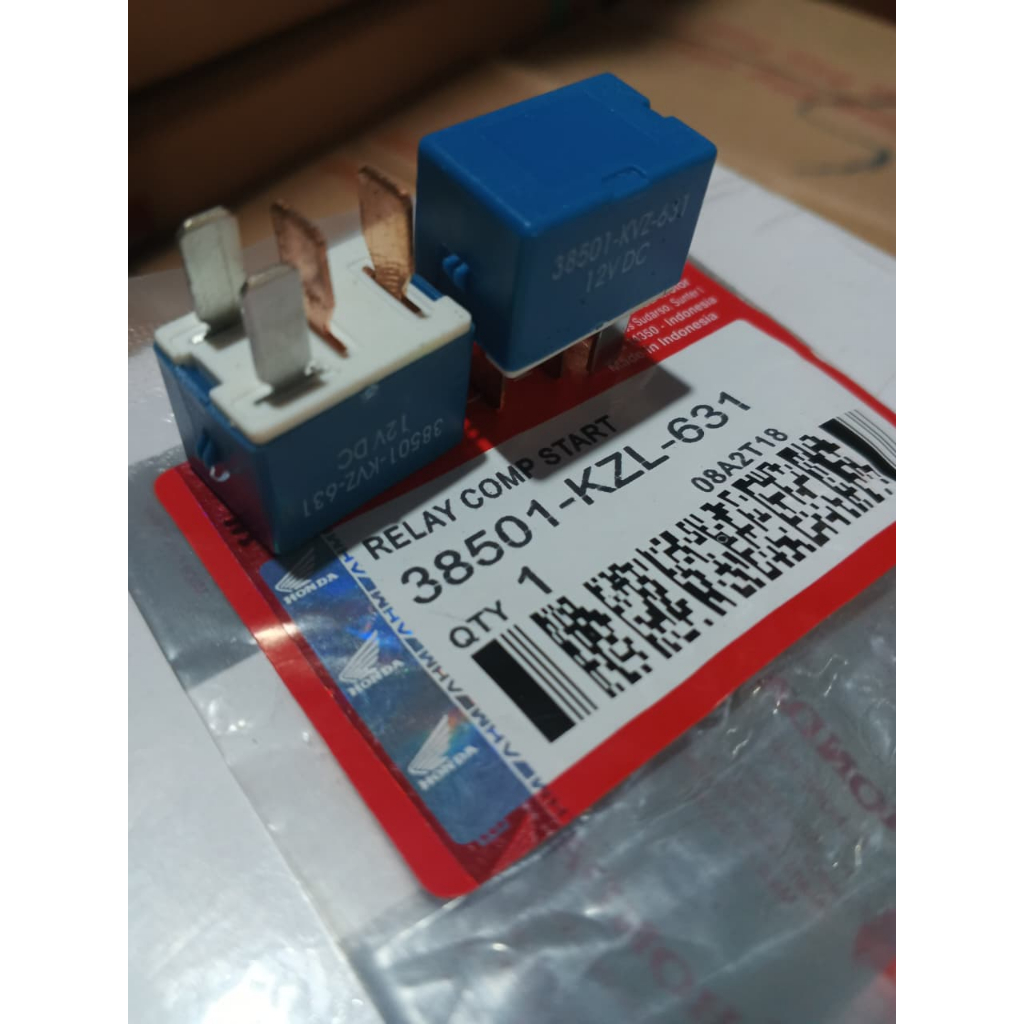 Jual Relay AHM KZL 12V Kaki 4 Pin - Relay Relay Biru Mini Motor- Mobil ...