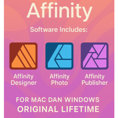 Jual Affinity Software Bundle Key 1.10.6 Lifetime 1 Devices (Photo ...