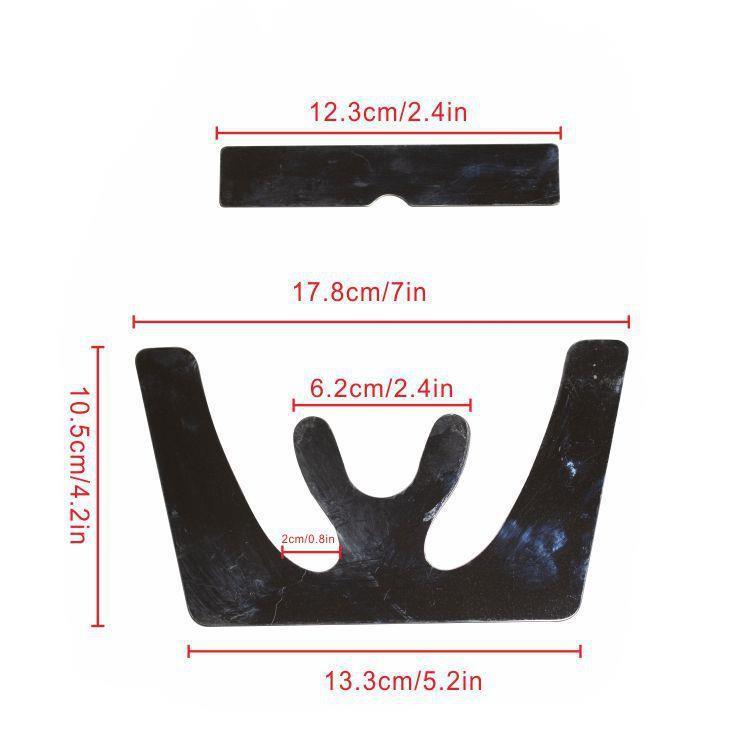 Jual Bite Plane Dental Occlusal Bite Rim Former Occlusal Guide Plane ...