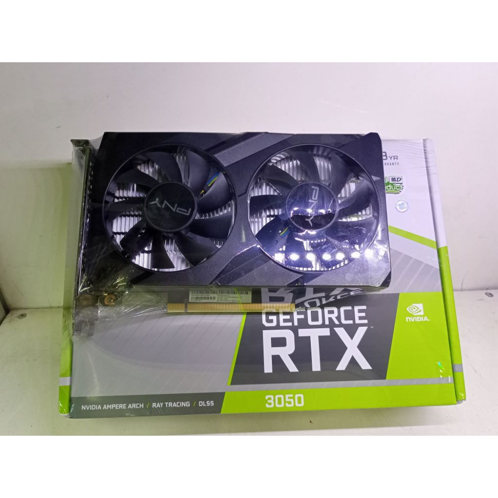 Jual PNY RTX 3050 VERTO 6GB GDDR6 - DUAL FAN / VGA CARD RTX 3050 6GB ...