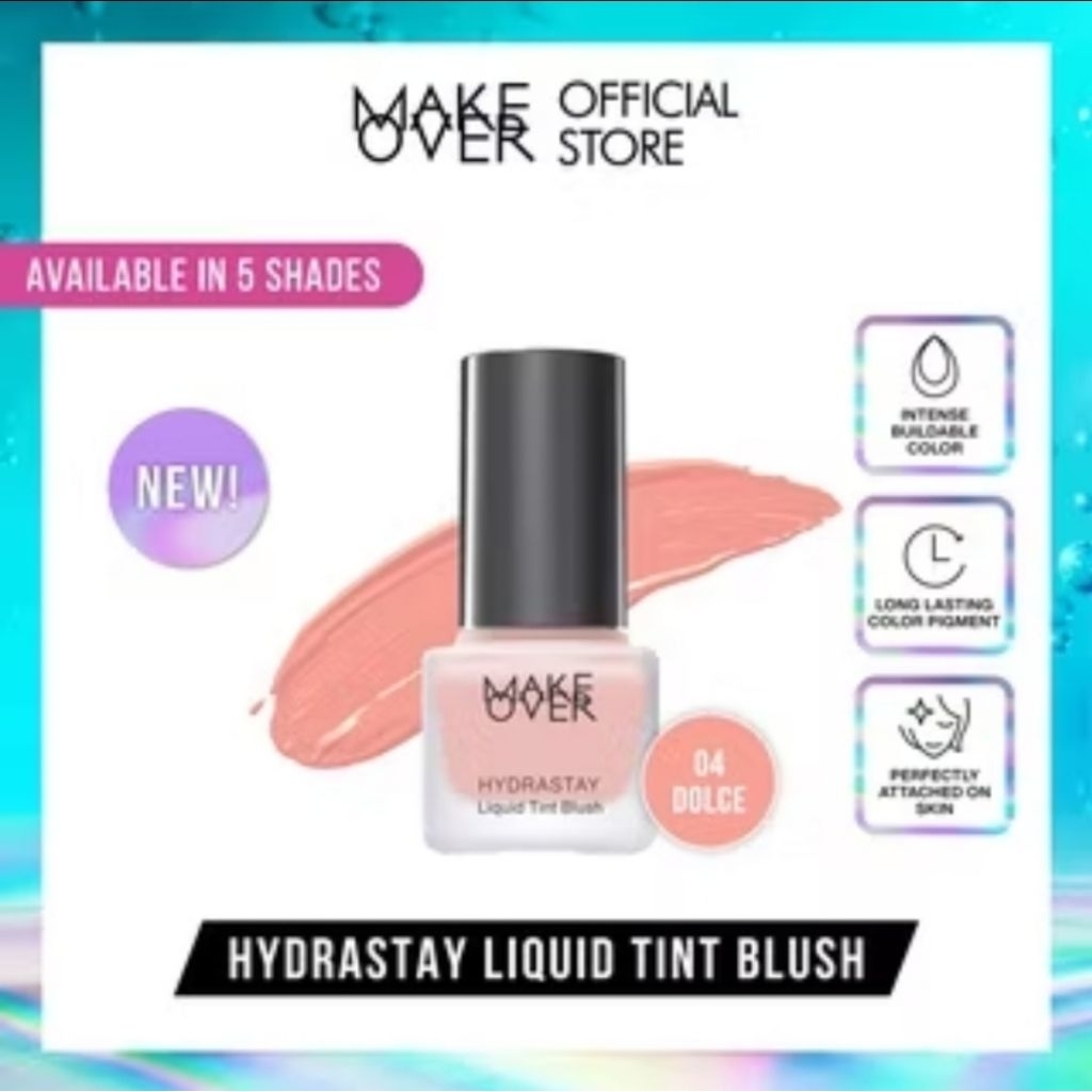 Jual MAKE OVER Hydrastay Liquid Tint Blush - Blush On Intense Cream ...