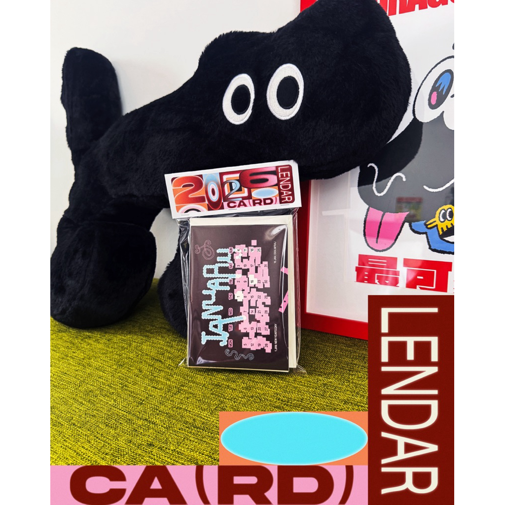 Jual Mini Desk Calendar 2026 - Ca(rd)lendar 2026 with Post Card ...