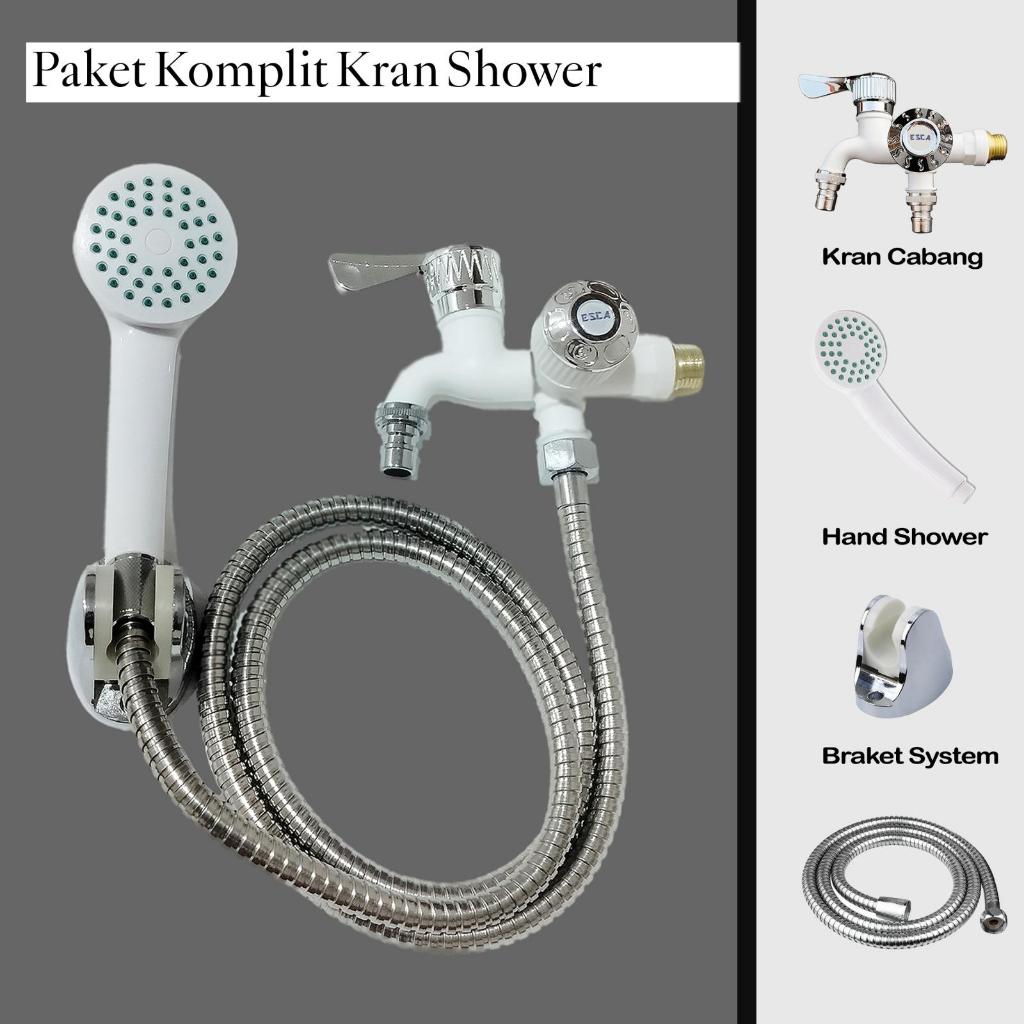 Jual Toto Indo - Shower Set Handshower Mandi Hand Head Kepala Air Paket ...