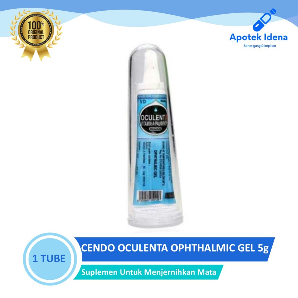 Jual SALEP MATA CENDO OCULENTA OPHTHALMIC GEL 5 GRAM | Shopee Indonesia