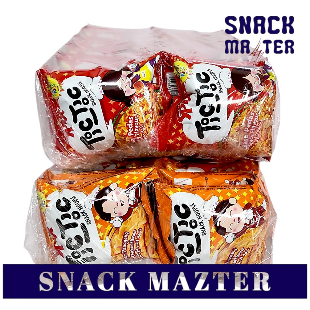 Jual SPIX Tic Tic Snack Noodle Pack - Netto 20 bks x 9 gr | Shopee ...