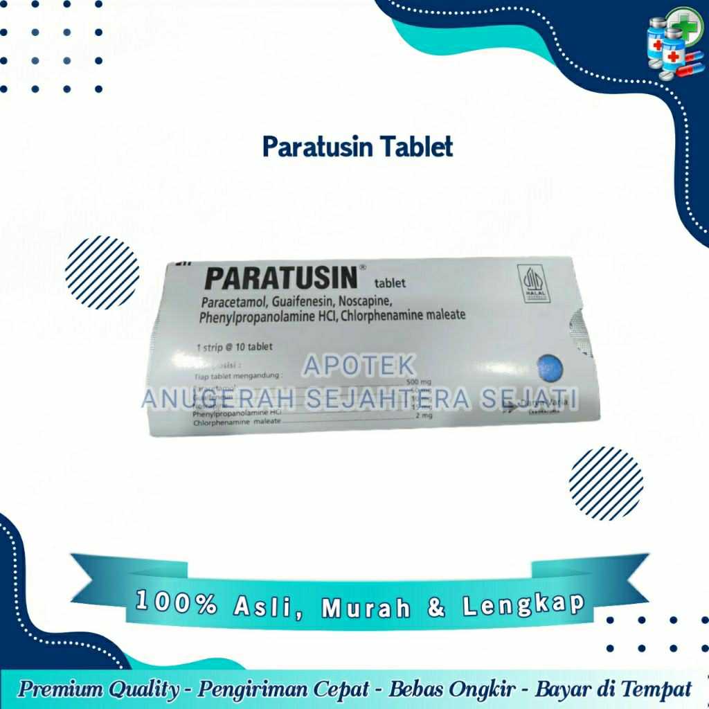 Jual Paratusin Tablet Obat Terlengkap & Harga Terbaru Mei 2026 | Shopee ...