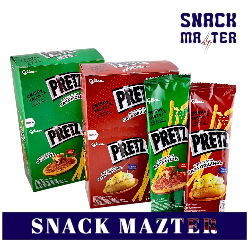 Jual Glico Pretz Biskuit Stick Mini BOX - Netto 10 gr x 12 bks | Shopee ...