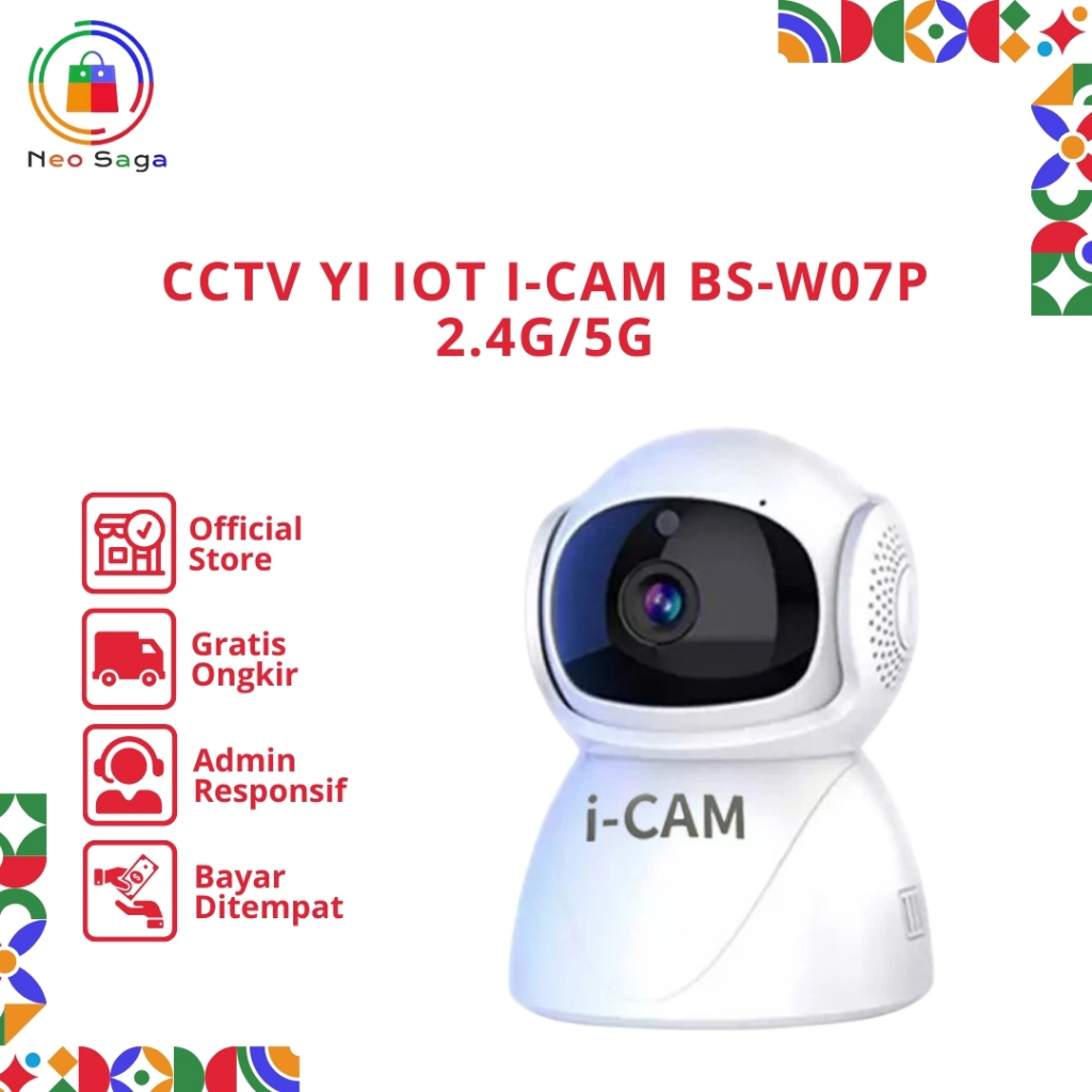 Jual Kamera CCTV Yi iOT I-CAM BS-W07P 2.4G/5G wifi Camera ip camera ...
