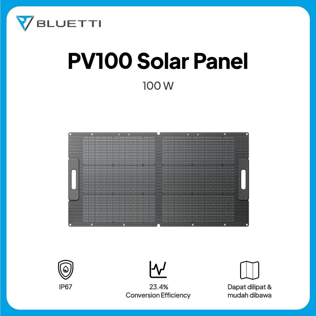 Jual BLUETTI PV100W Solar Panel | 100W | Solusi Solar Panel Portable ...