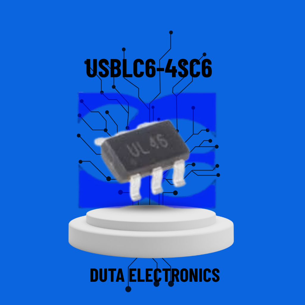 Jual USBLC6-4SC6 DIODA ARRAY TRANSIENT (TVS) | Shopee Indonesia