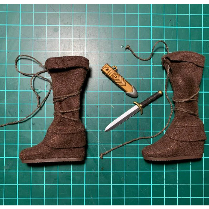 Jual PART 1/6 BOOT + KENIFE TBLEAGUE RED SONJA VER.1 | Shopee Indonesia