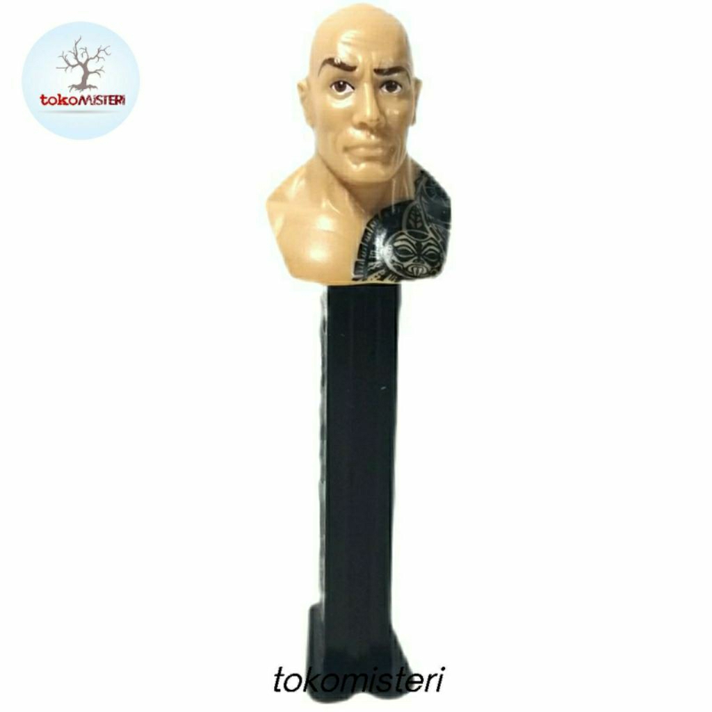 Jual Pez Dwayne Johnson The Rock Wrestling Gulat WCW ECW WWF Smack Down ...