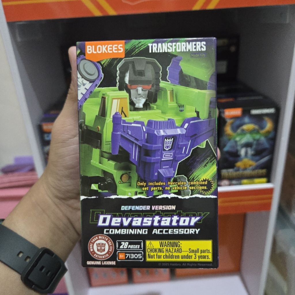 Jual Devastator Combining Accessory Defender Version Blokees | Shopee ...